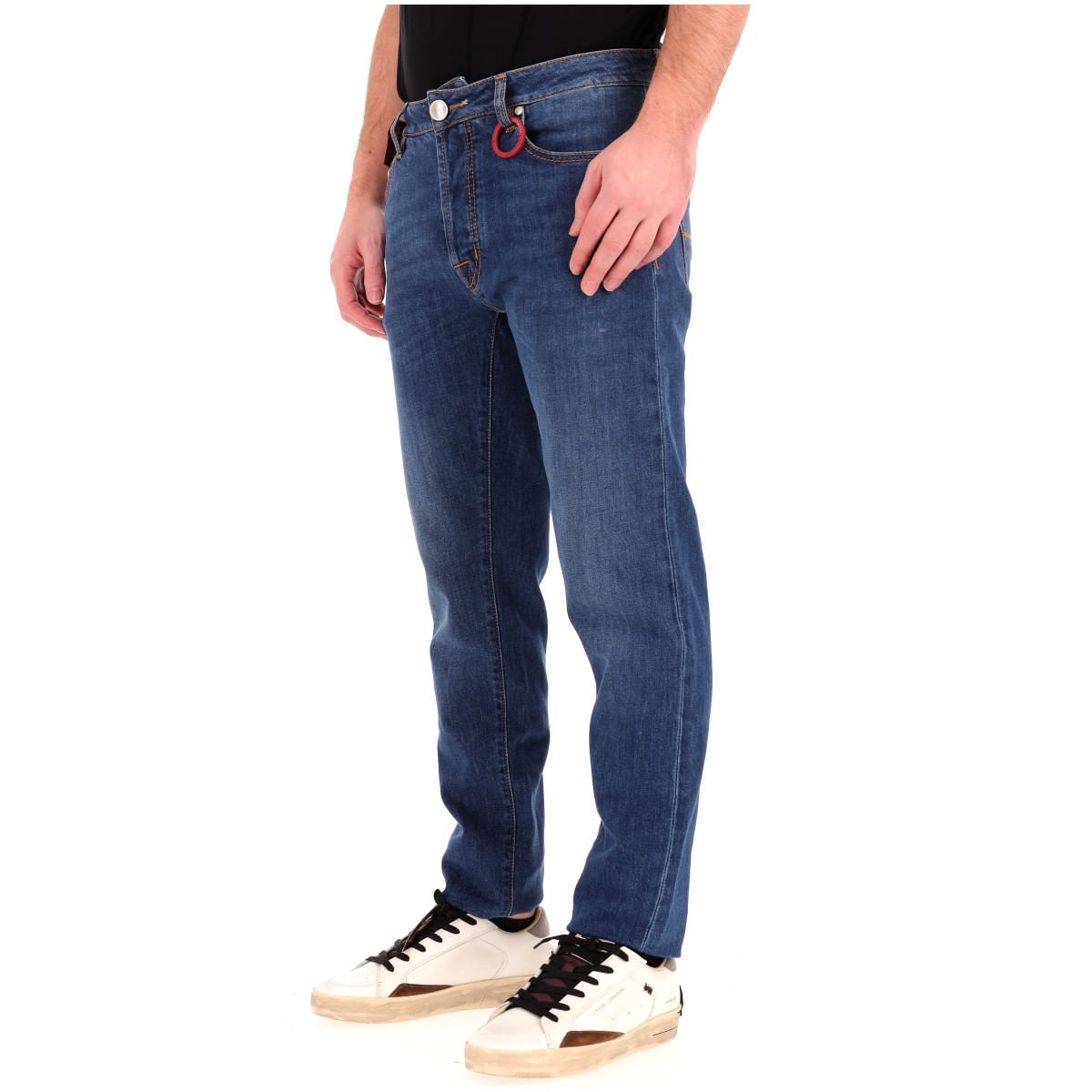 Tramarossa - Jeans Brando blu scuro Carrot fit su Arteni.it