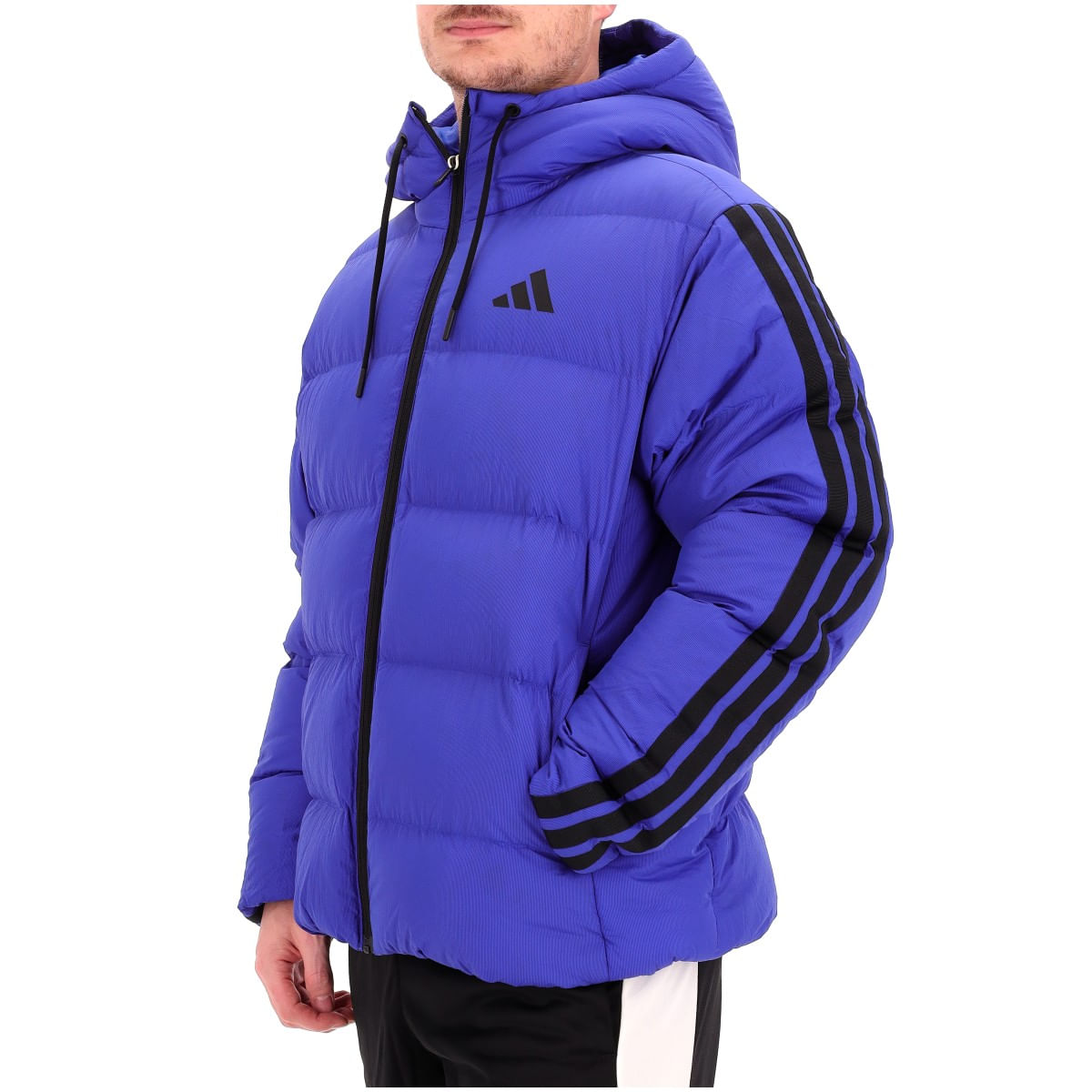 Adidas - Essentials Climawarm blue down jacket on Arteni.it