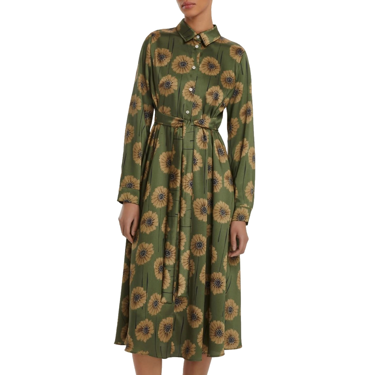 Emme Marella - Long dress with pattern on Arteni.it