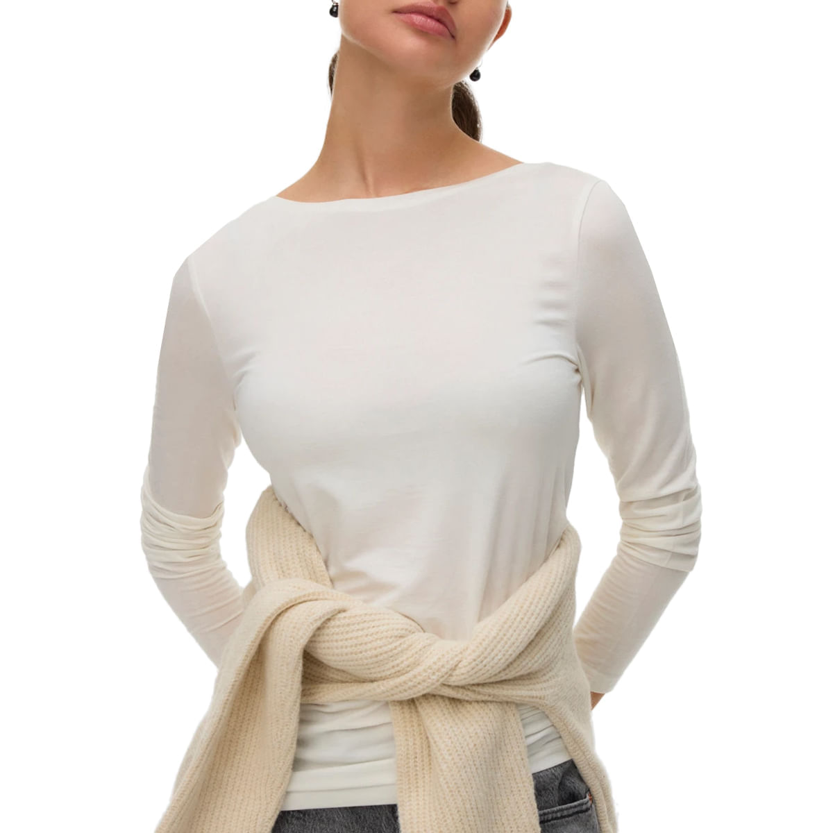 Vero Moda - Blusa tinta unita Fiona su Arteni.it