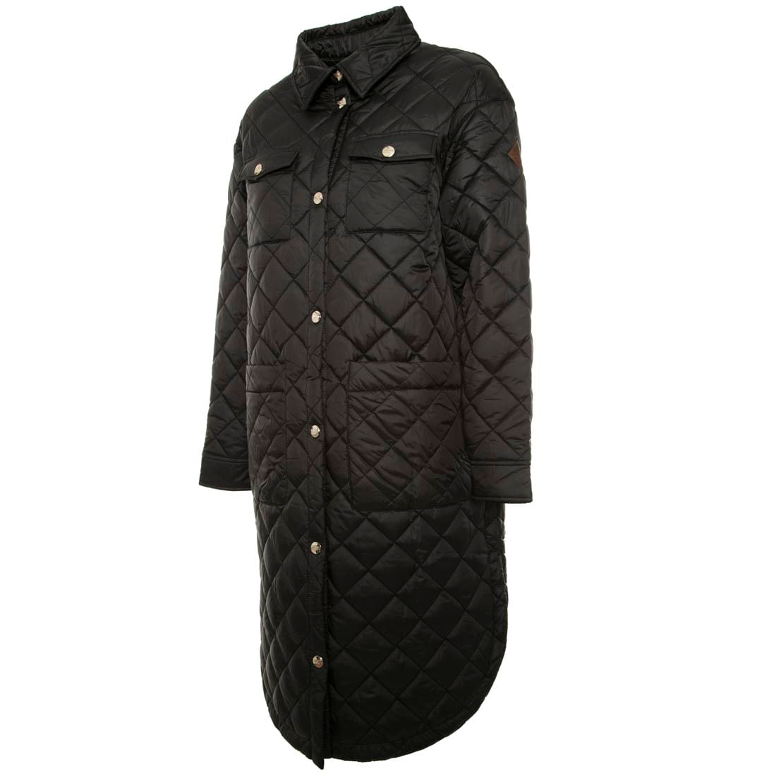 Husky - Charlotte long quilted down jacket on Arteni.it